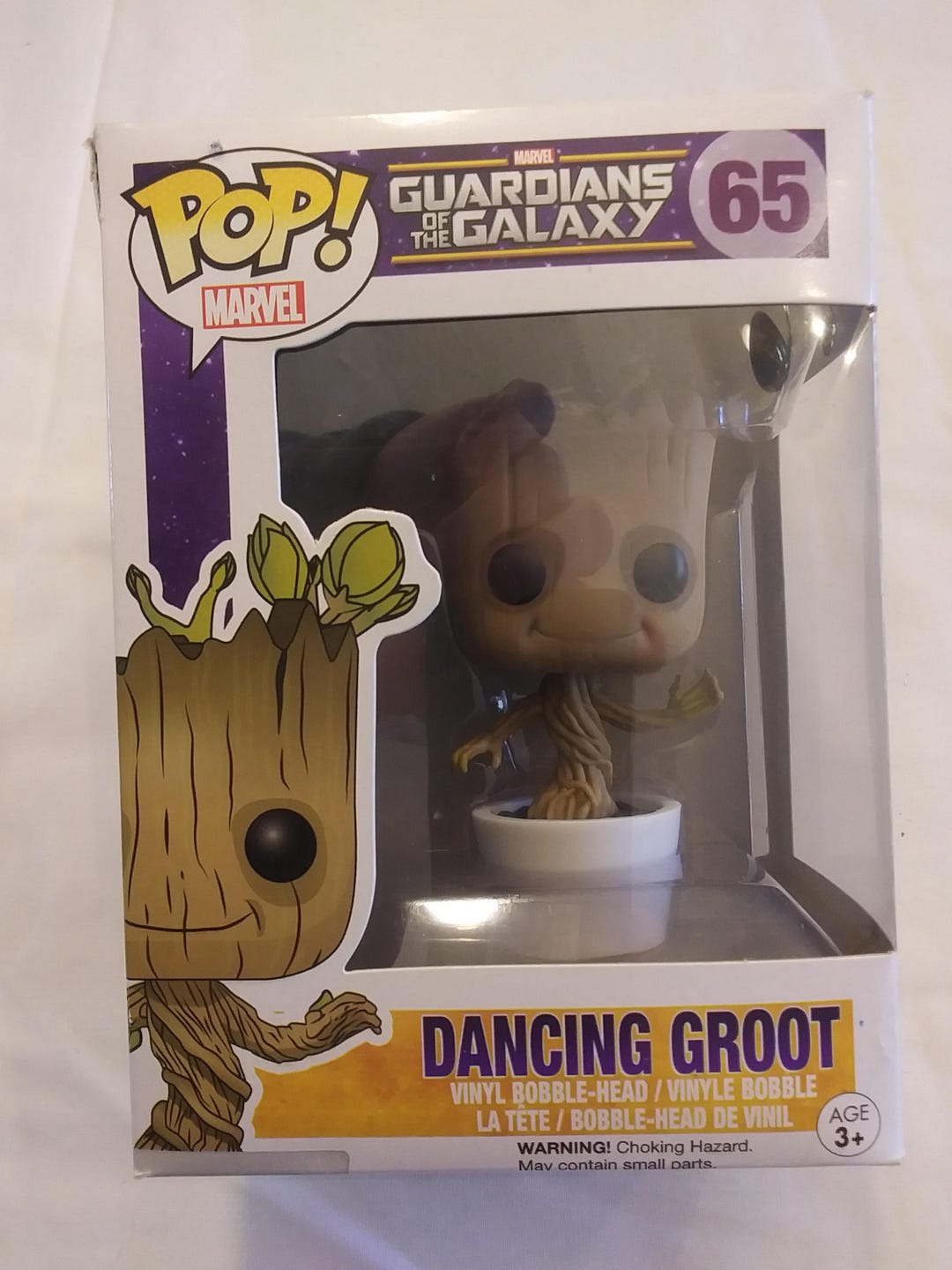 Funko Pop! Guardians of the Galaxy - Dancing Groot Vinyl Figure #65 W ...