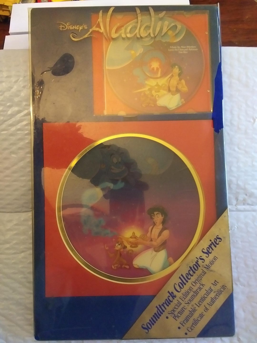 Walt Disney's Aladdin Soundtrack Collector's Series Gift Set - Etsy
