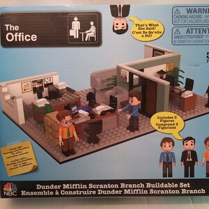 TV Show the Office - Dunder Mifflin Scranton Branch Building Set IOB - Etsy