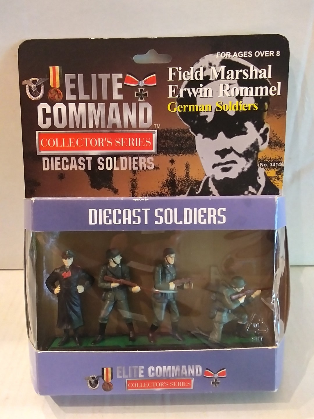 Elite Command Die-cast Figures - Field Marshal Erwin Romell, IOP - Etsy