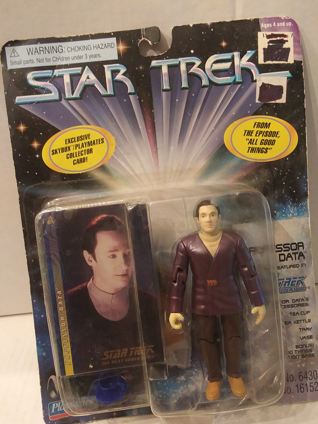 Star Trek the Next Generation - Professor Data Figure W/accessories ...