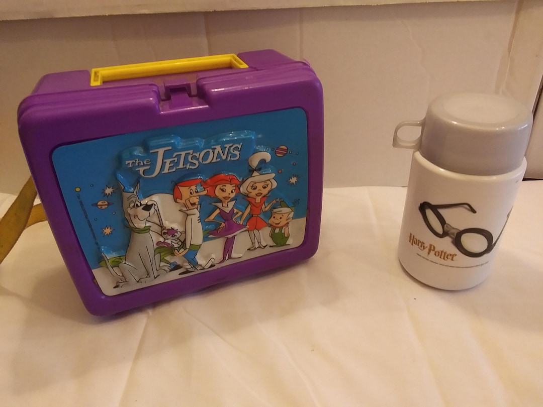 Vintage 1987 the Jetsons Vinyl Lunchbox With Harry Potter Thermos - Etsy
