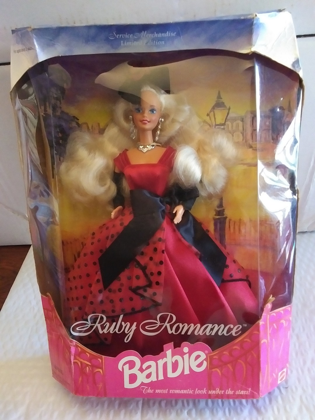 1995 Ruby Romance Barbie Boll Limited Edition IOB - Etsy