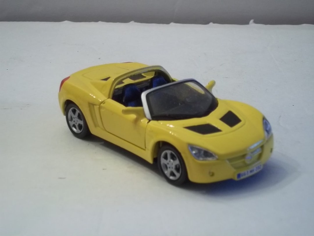 Yellow Opel Speedster Die-cast Vehicle, 1/35th Scale by Maisto - Etsy