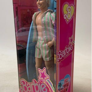 Barbie the Movie Beach Ken Doll Surfer, MIB - Etsy
