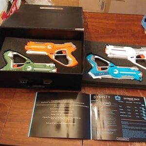 Dynasty Games Laser Tag & Capture the Flag Game Sets Complete New MIB ...