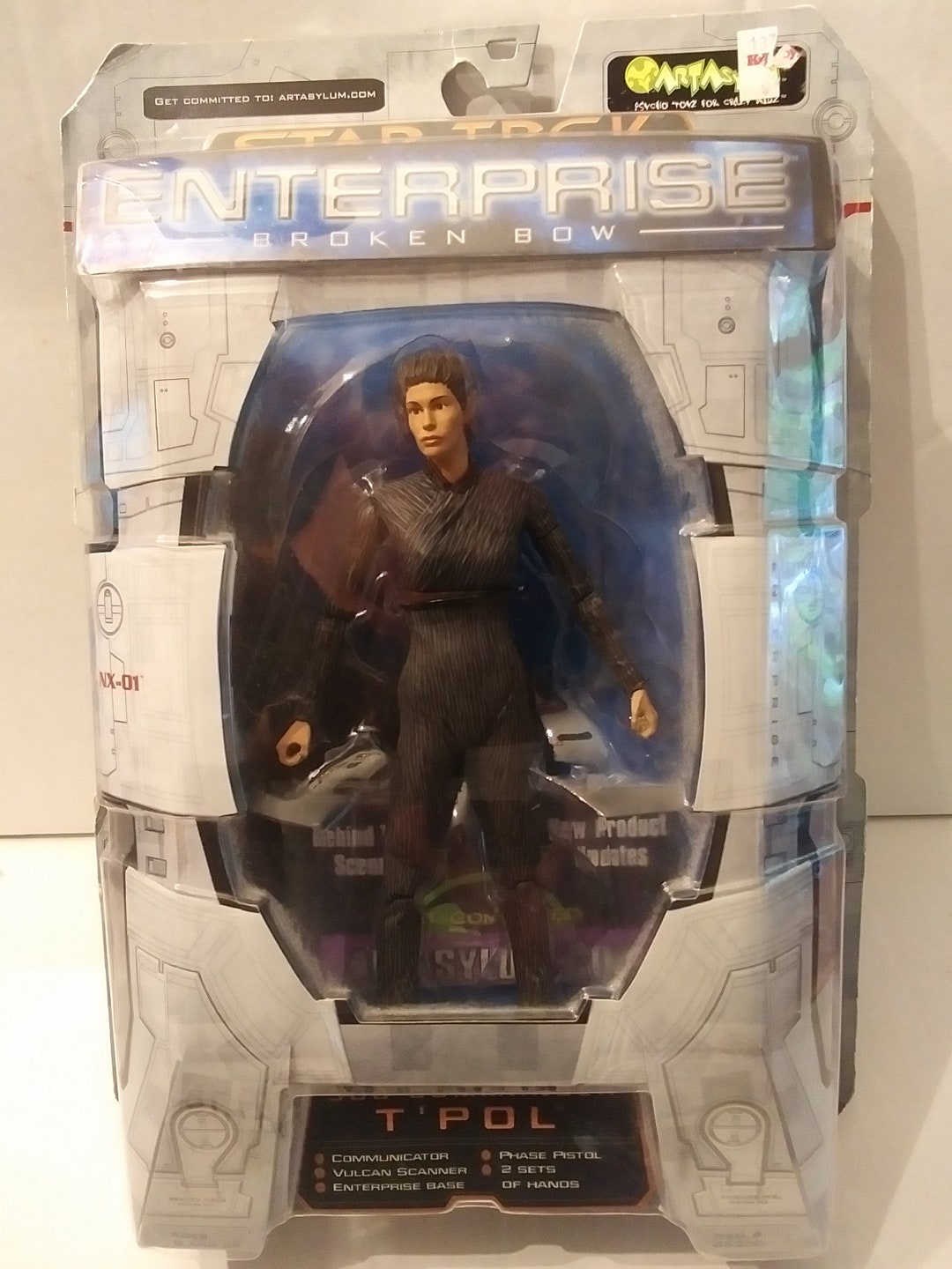 Star Trek Enterprise Broken Bow - T'POL Figure W/accessories, IOP - Etsy