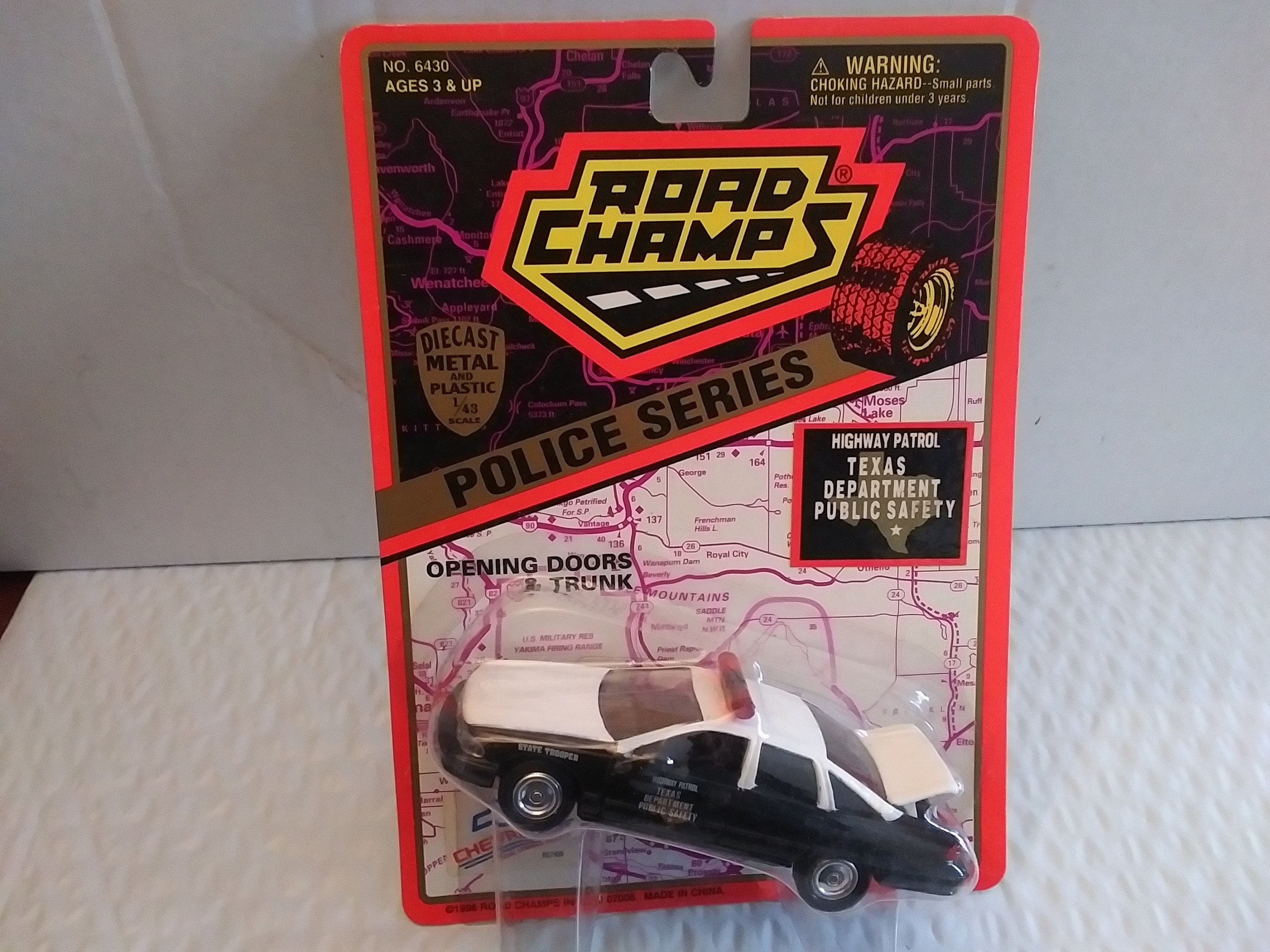 Vintage Texas Highway Patrol Police Squad Car Die-cast - Etsy