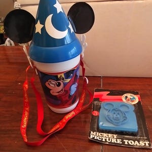 Big Disney's Mickey Mouse Fantasia Carrying Container With Strap ...