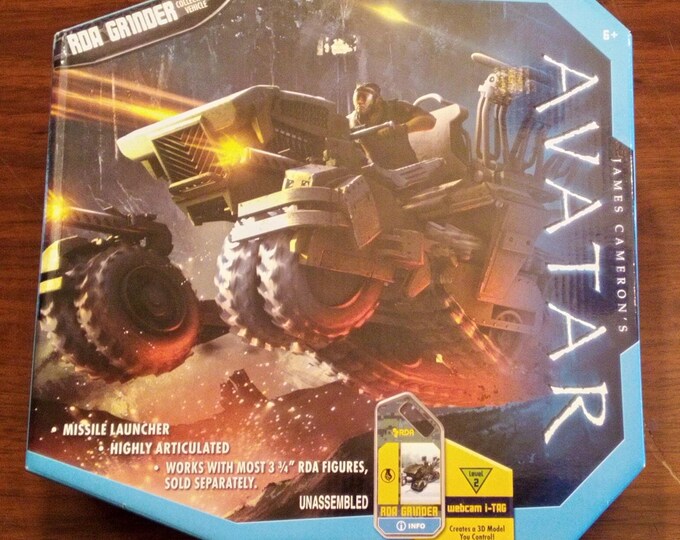 Avatar RDA Grinder Vehicle, MIP With Missile Launcher and Web Cam 3D ...