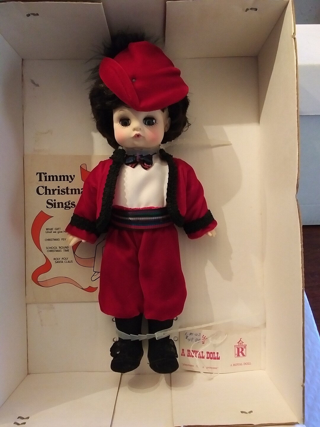 Royal House of Dolls Timmy Christmas by Miss Elsa of Royal 14" Doll ...