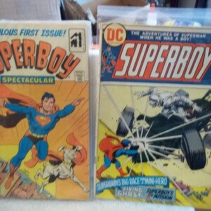 Collection of 12 Superboy Comic Books by DC - 1970s to 1990s - Etsy