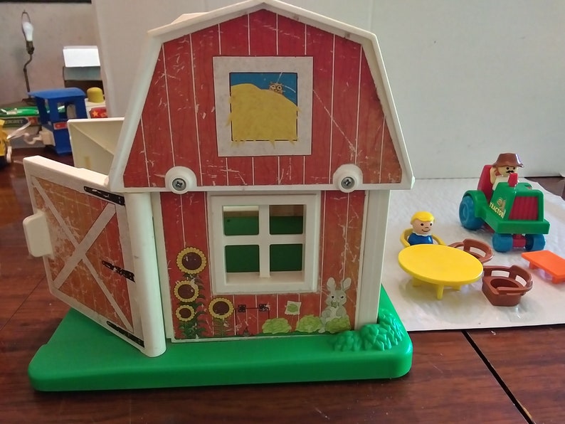 Fisher Price Little People Play Family Farm Barn Figures - Etsy