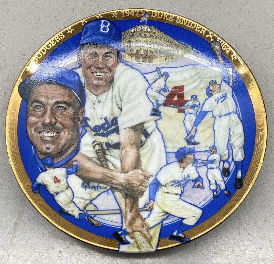Vintage 1990s Sports Impressions Baseball Legend Duke Snider Collector ...