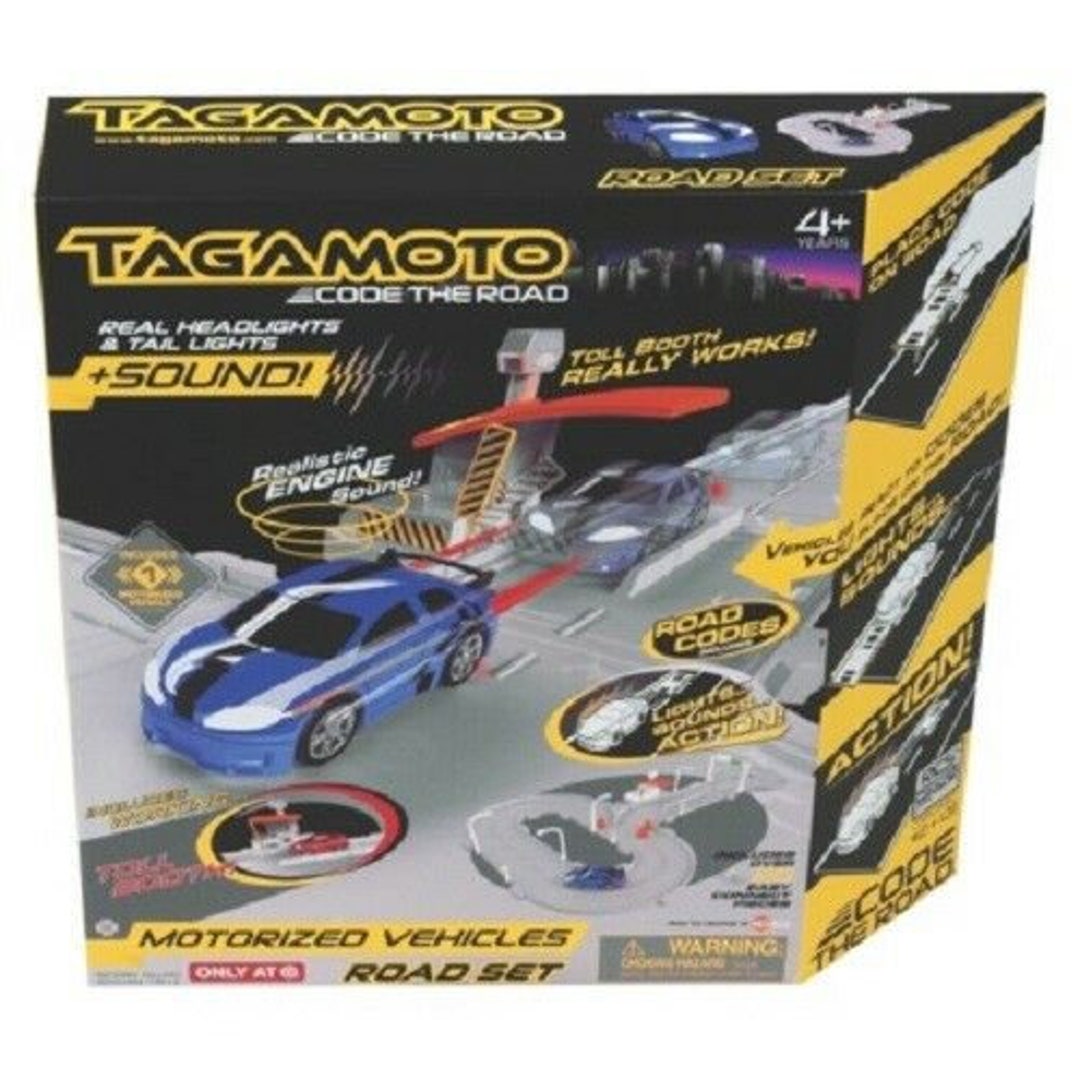 Tagamoto Code the Road Set With Working Toll Booth With 1 Vehicle - Etsy