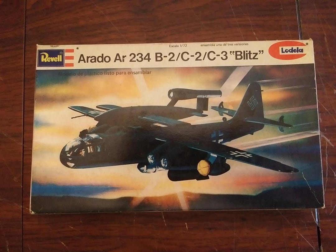Arado Ar 234 B-2/C-2/C-3 "blitz" 1/72 Scale Model Aircraft Kit - Etsy