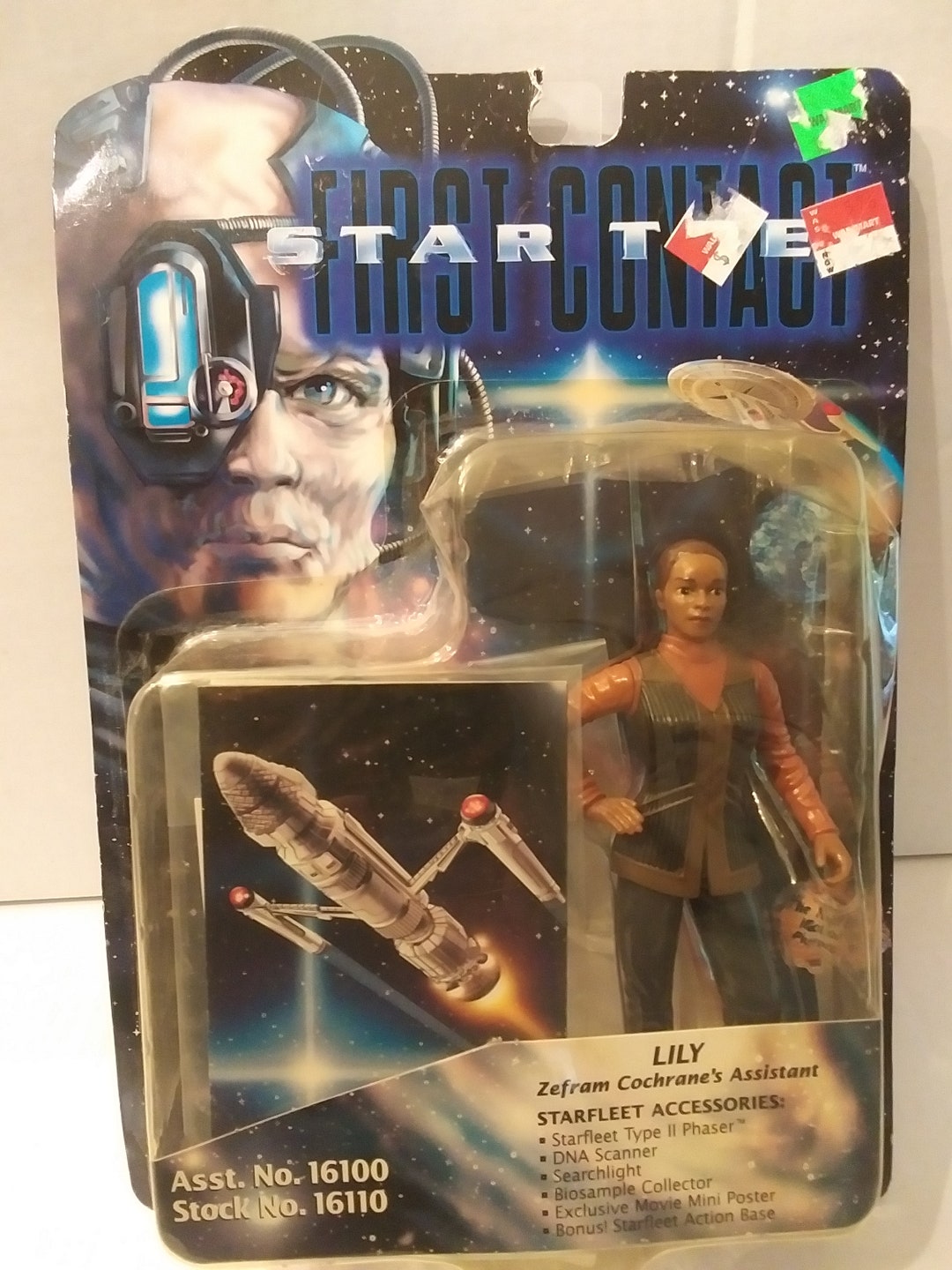 Star Trek First Contact - Lily (zefram's Assistant) Figure W ...