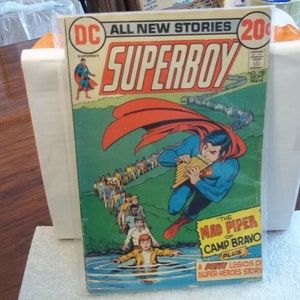 Collection of 12 Superboy Comic Books by DC - 1970s to 1990s - Etsy