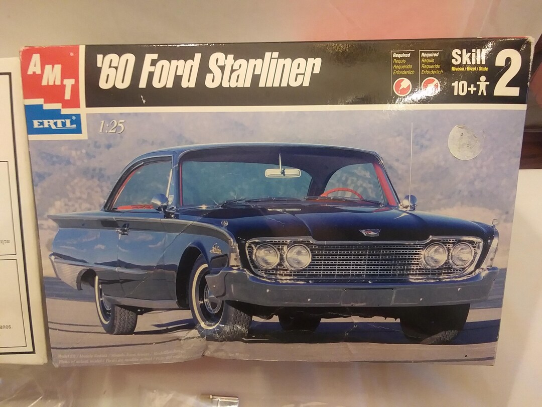 AMT 1960 Ford Starliner Model Kit W/original Box - Complete - Etsy