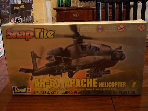 AH-64 Apache High Performance Military Aircraft Model Kit - Etsy