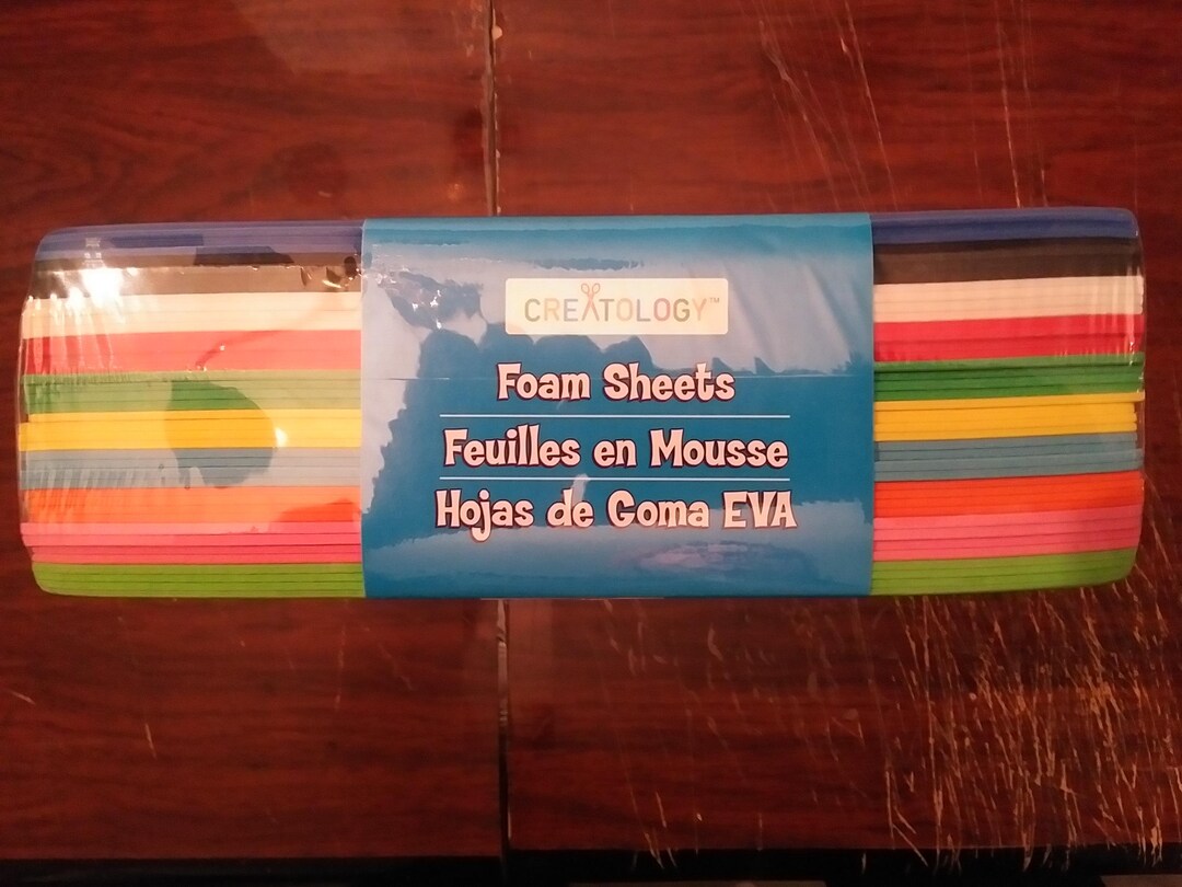 40 Pc Craft Project Foam Sheets in 10 Colors by Creatology, MIP - Etsy
