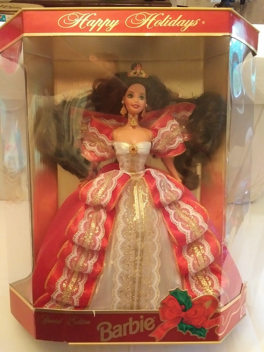 Christmas 10th Anniversary 1997 Happy Holidays Barbie Doll Special ...