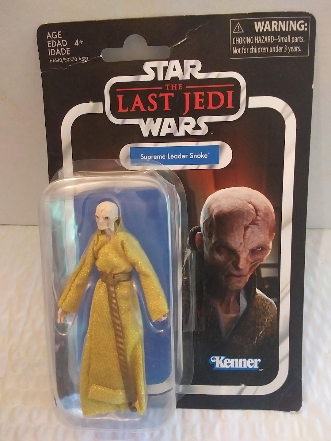 Star Wars the Last Jedi Supreme Leader snoke Action Figure, IOP - Etsy