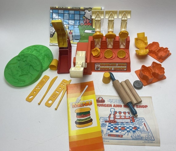 Play doh hamburger set store
