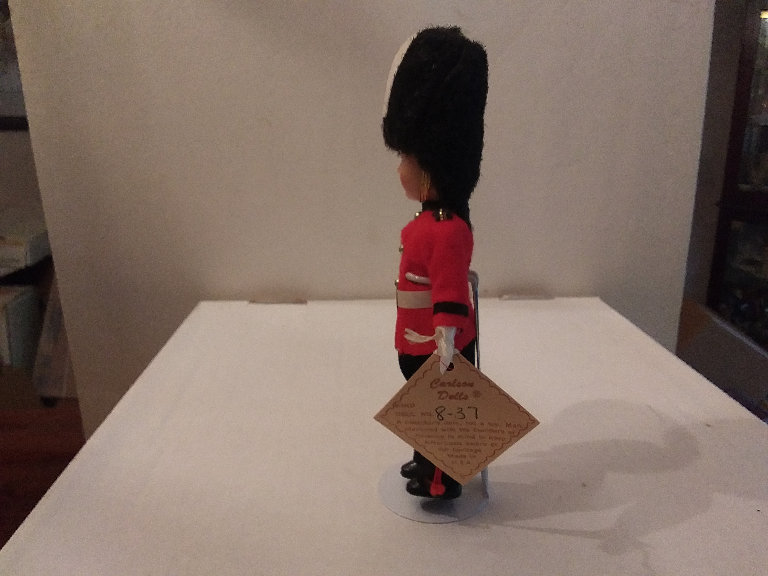 Carlson Doll British Grenadier Guard 8-37 With Tag and Doll Stand - Etsy
