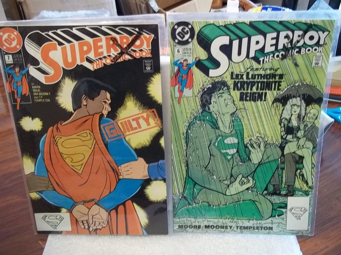 Collection of 12 Superboy Comic Books by DC - 1970s to 1990s - Etsy