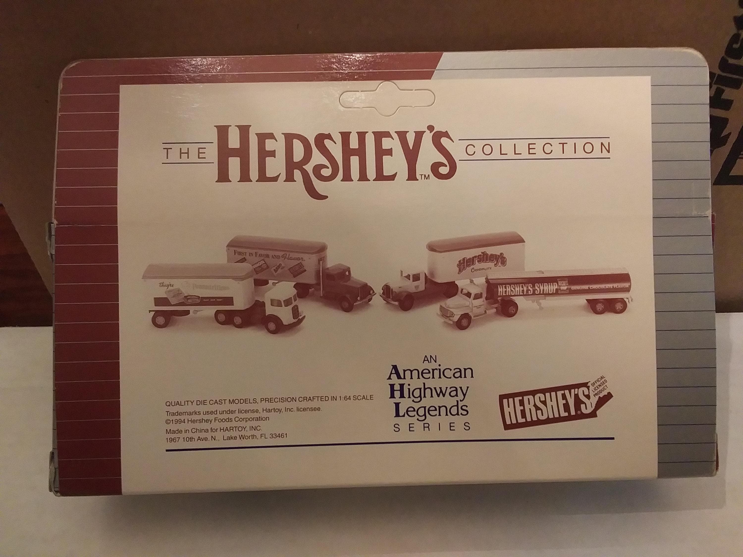 Vintage Hershey's Milk Chocolate Flatbed Crate Truck Die-cast, MIB - Etsy