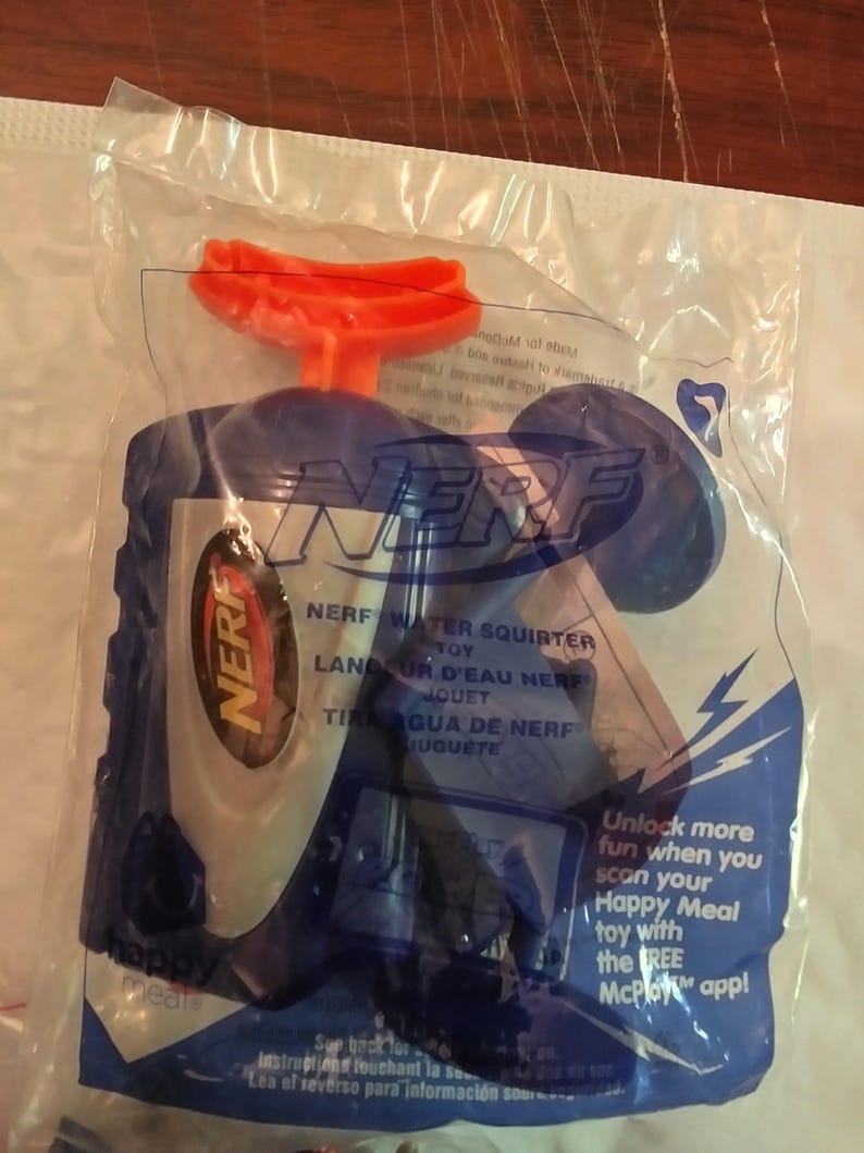 Mcdonalds Happy Meal Toys - NERF, More+ - Etsy