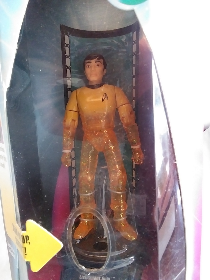 Star Trek Transporter Series "lt. Hikaru Sulu" Action Figure & Memory ...