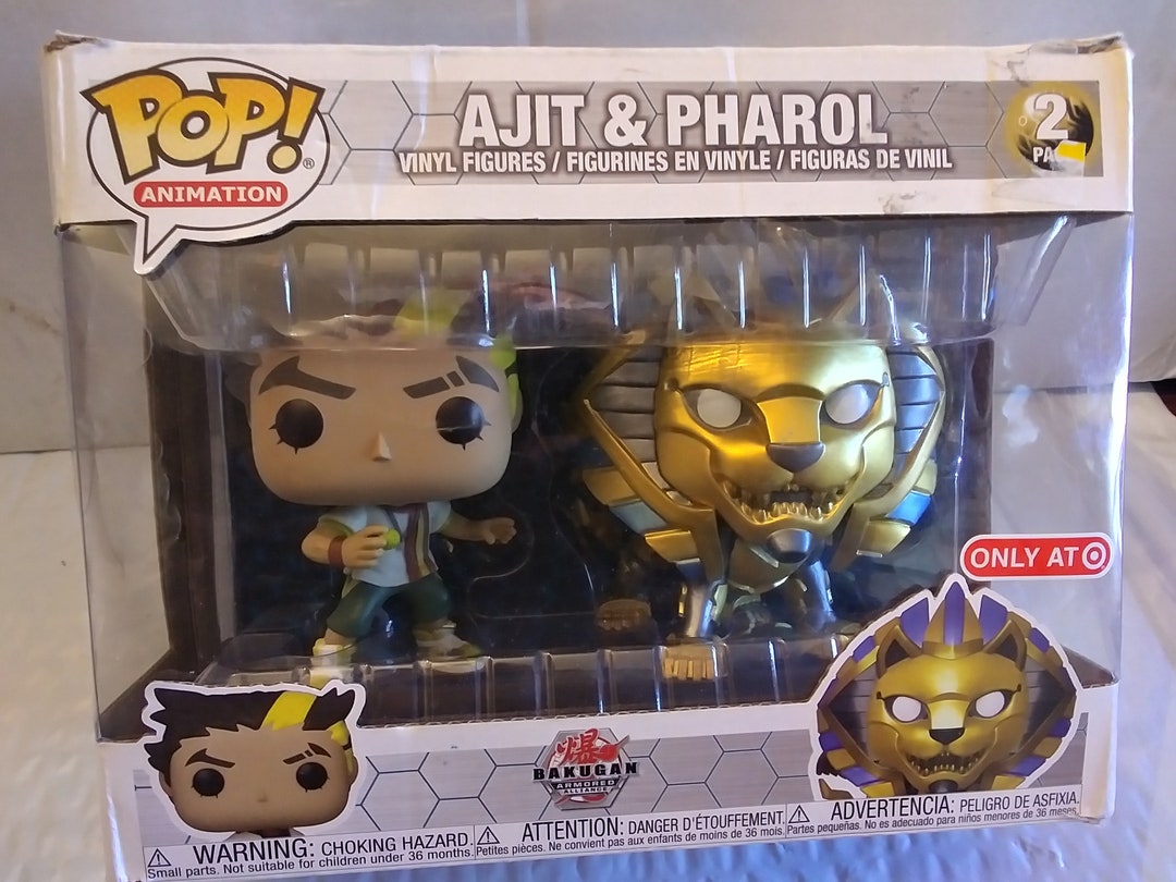 POP! Bakugan Armored Alliance "ajit & Pharol" Vinyl Action Figures 2 ...