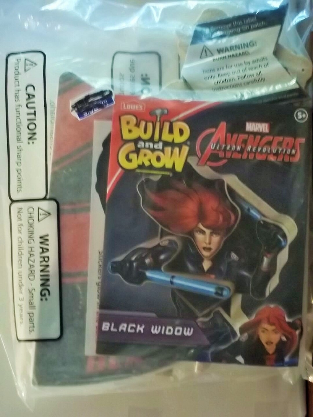 Lowe's "build and Grow" Black Widow (marvel) Wood Figure Project - Etsy