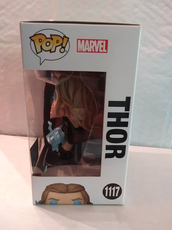 Funko POP Avengers Endgame Glow in Dark Thor 1117 Bobble head Figure IOB Etsy UK