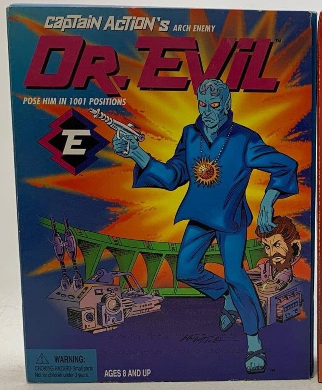 Vintage Captain Action's Arch Enemy Dr. Evil 12" Poseable Action Figure ...