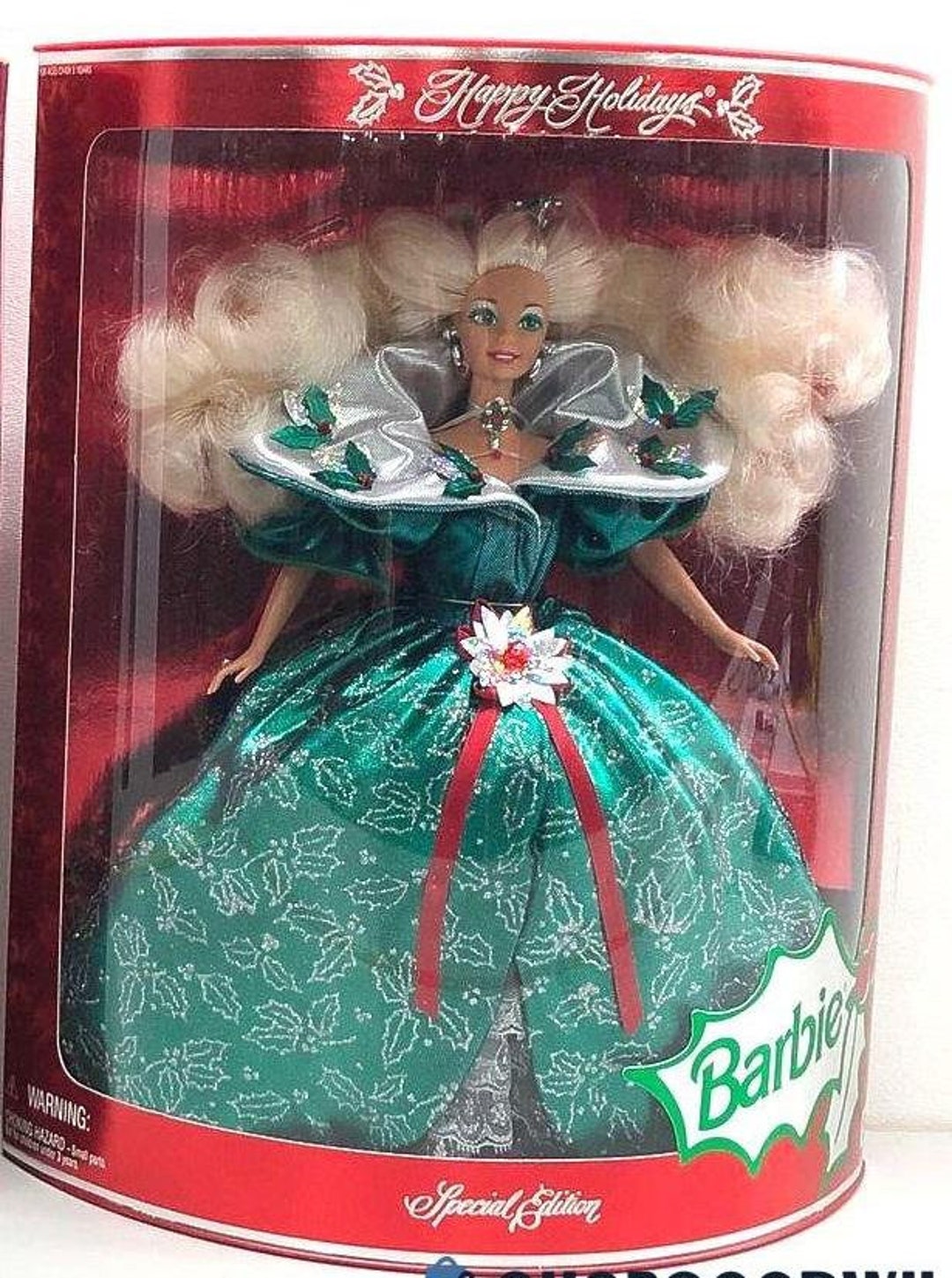 Vintage 1995 Happy Holidays Barbie Collector Edition Fashion Doll, MIB ...