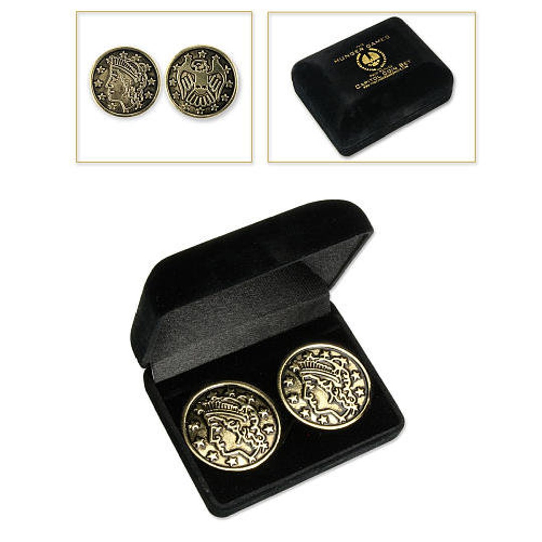 The Hunger Games Prop Replica Capitol Coin Set, MIB - Etsy