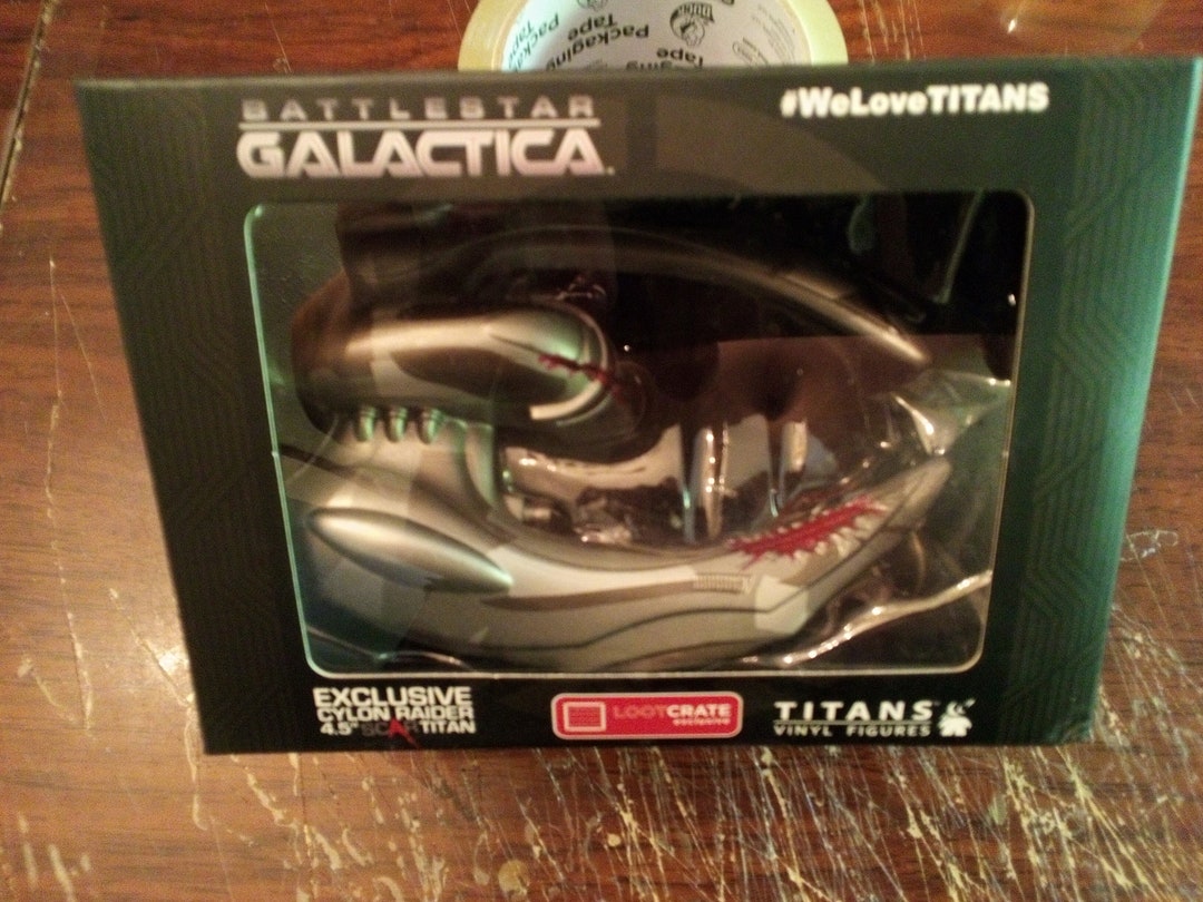 Battlestar Gallactica Cylon Raider Loot Crate Special IOB - Etsy
