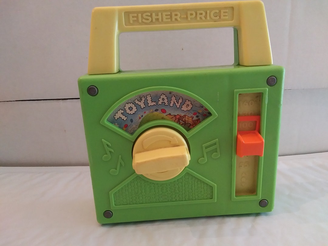 Vintage Walt Disney Music - Fisher Price Wind-up Music Box "toyland ...