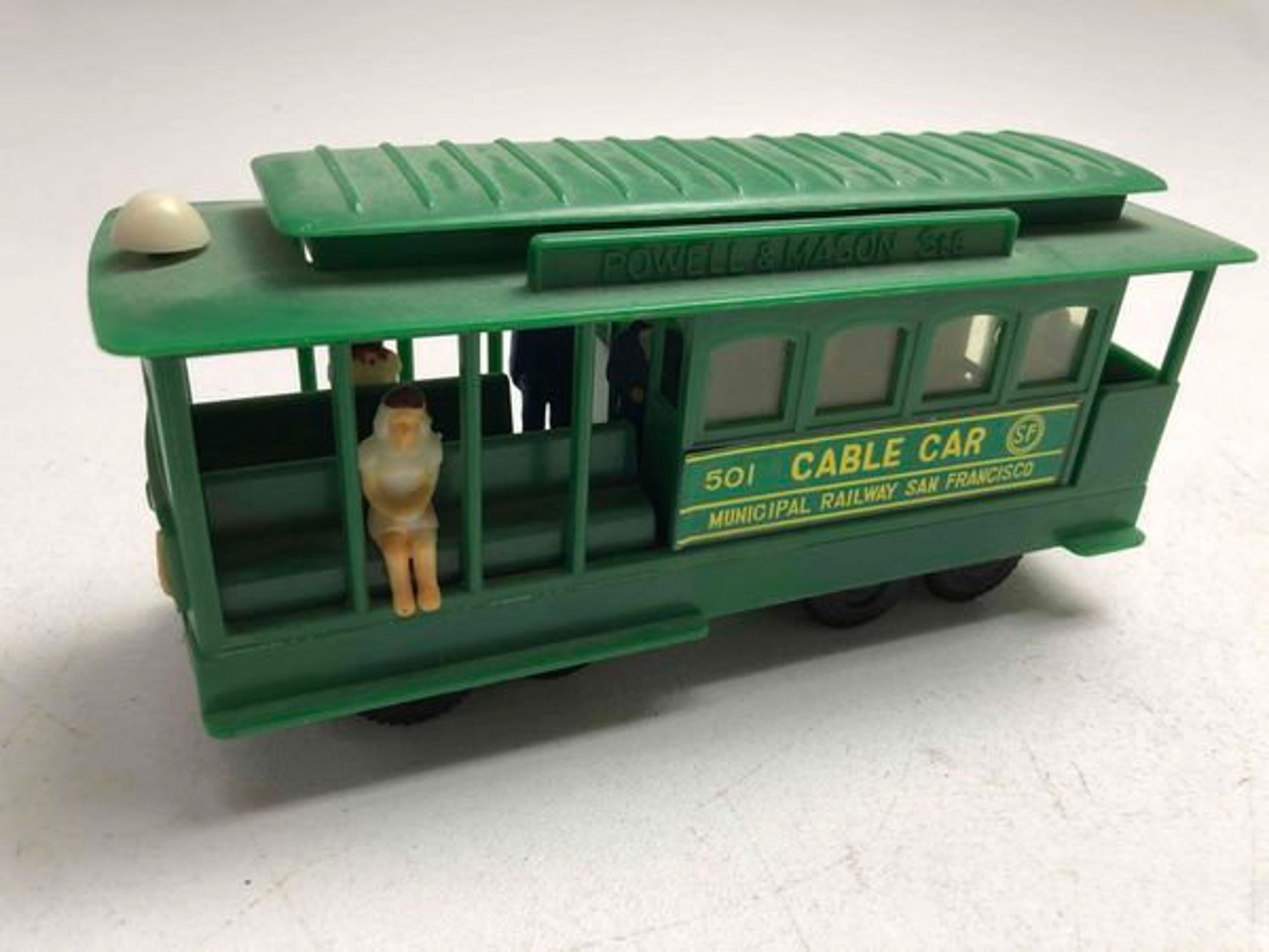 Vintage San Francisco Cable Toy Car Spring Wheel Action With - Etsy