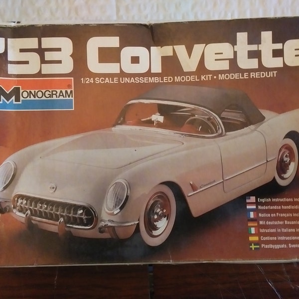 Corvette Model Car Kits - Etsy