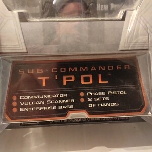 Star Trek Enterprise Broken Bow - T'POL Figure W/accessories, IOP - Etsy