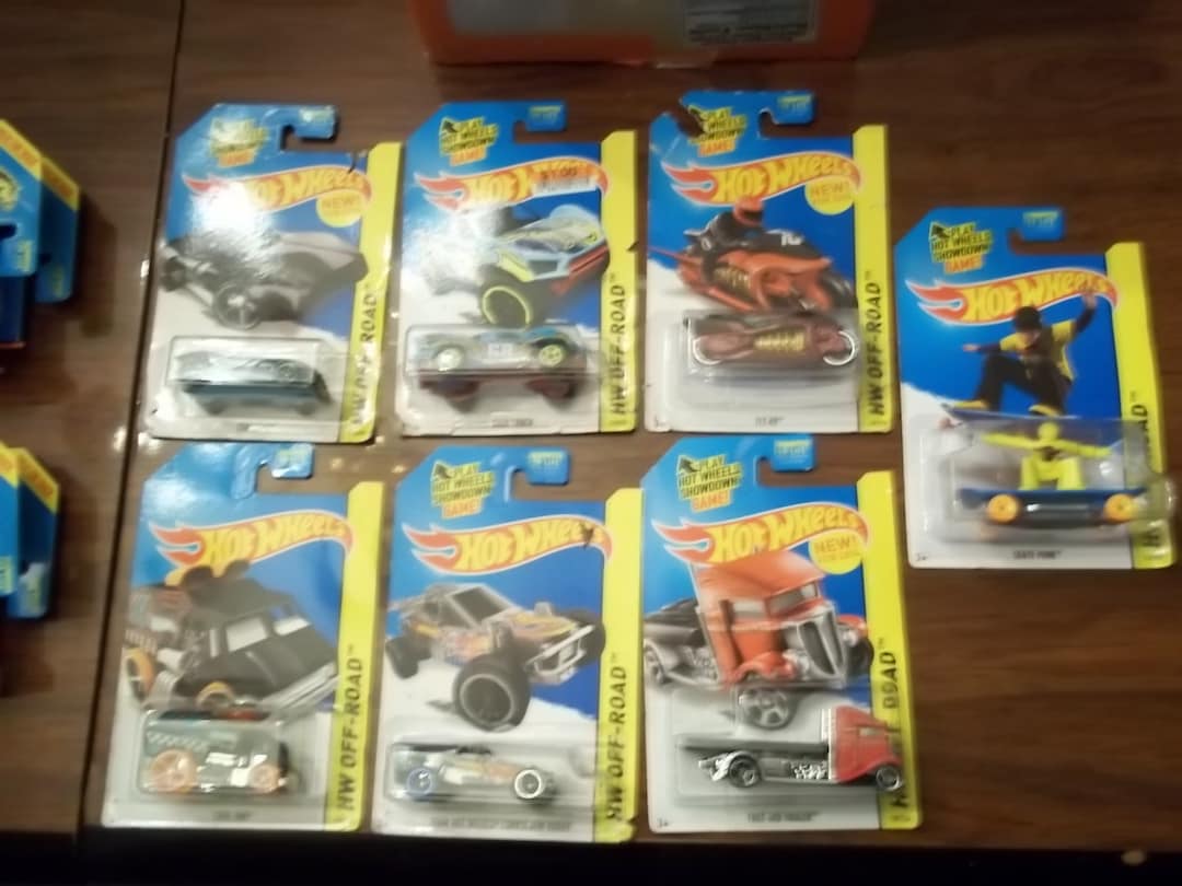Collection of 7 Mattel '14 Hot Wheels OFF-ROAD Series, MIP 2 - Etsy