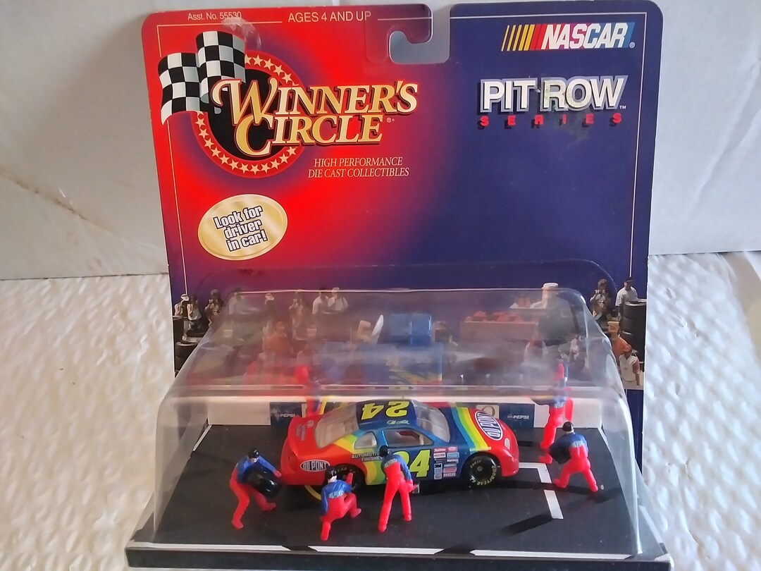 NASCAR Jeff Gordon No. 24 Dupont "pit Row" Series Die-cast Car Set, MIP ...