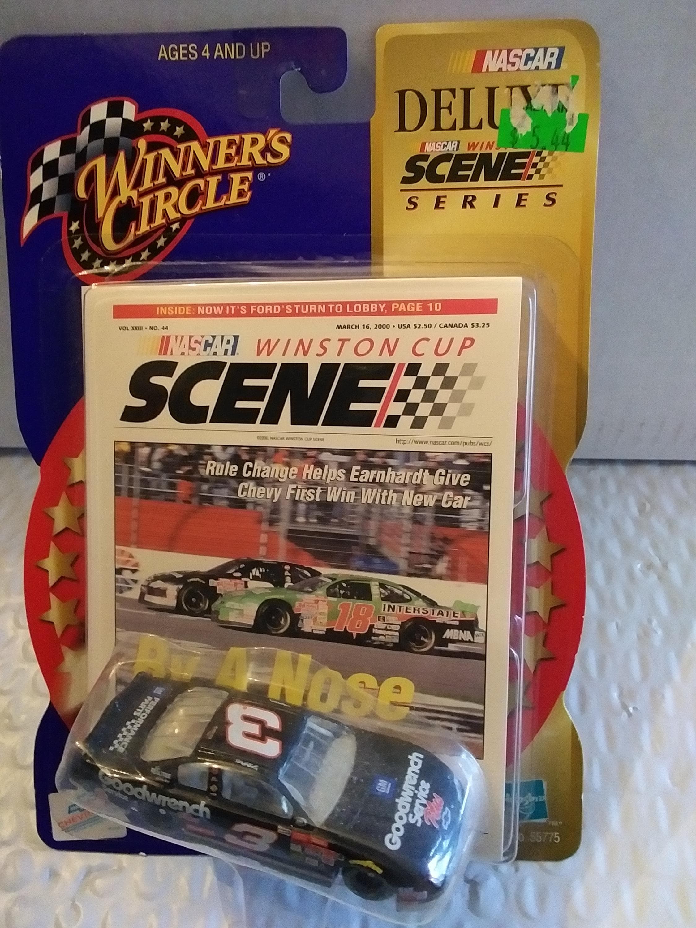 NASCAR Goodwrench No. 3 Dale Earnhardt Die-cast With Winston Cup Scene ...