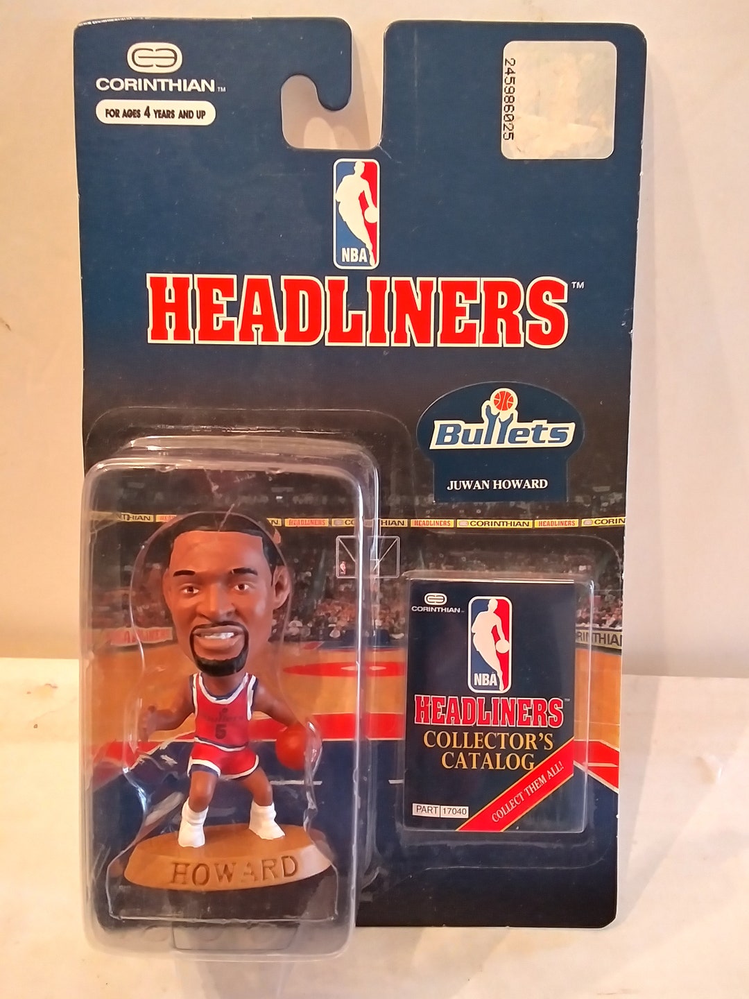 1996 NBA Mini Headliners Juwan Howard Figure MIP by Corinthian - Etsy