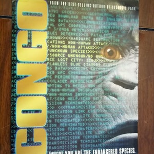 1995 "congo" Paramount Pictures Movie Pre-release Press Pack 1 - Etsy