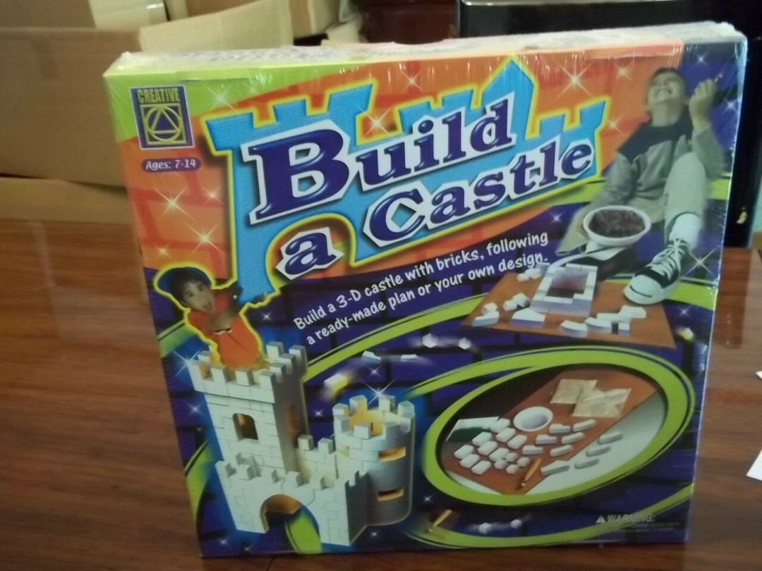 Build A Castle From Small World Creative for Kids, MIB - Etsy